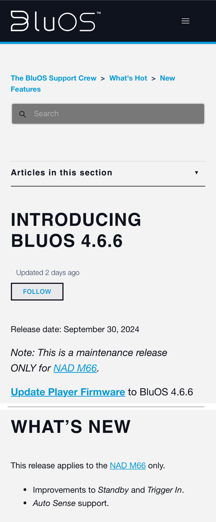 รีวิว NAD รุ่น M66 + M23 – All About Audio/Visual